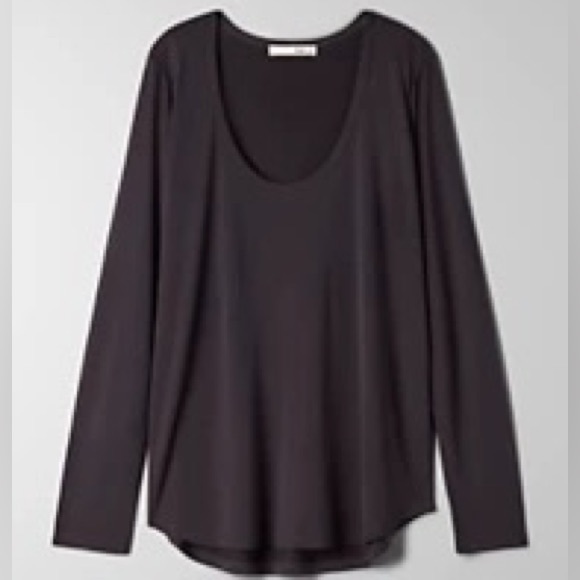 Wilfred | Tops | Aritzia Wilfred Free Long Sleeve Basic Tee | Poshmark